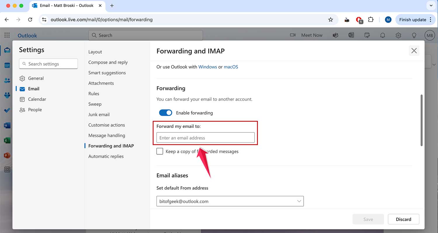 How to Auto Forward Emails in Outlook - intHow